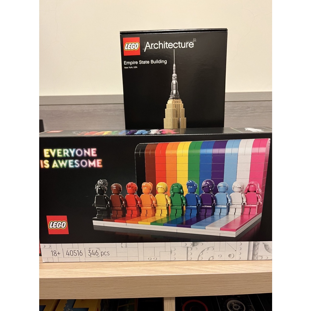 ️超人強 ️ 樂高LEGO 40516 彩虹人偶 每一個人都很讚 | 蝦皮購物