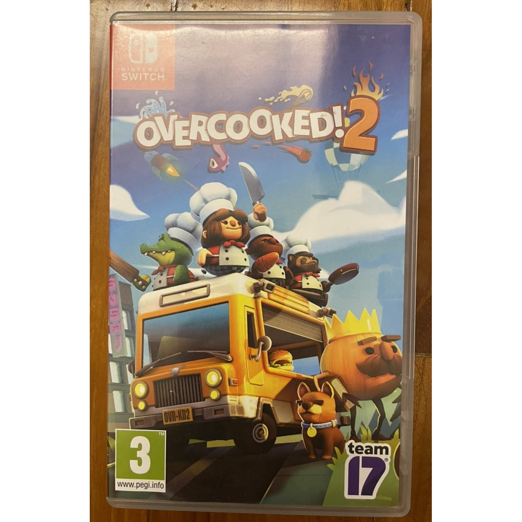 (二手)Nintendo Switch 煮過頭 2 overcooked 2 中英版 NS | 蝦皮購物