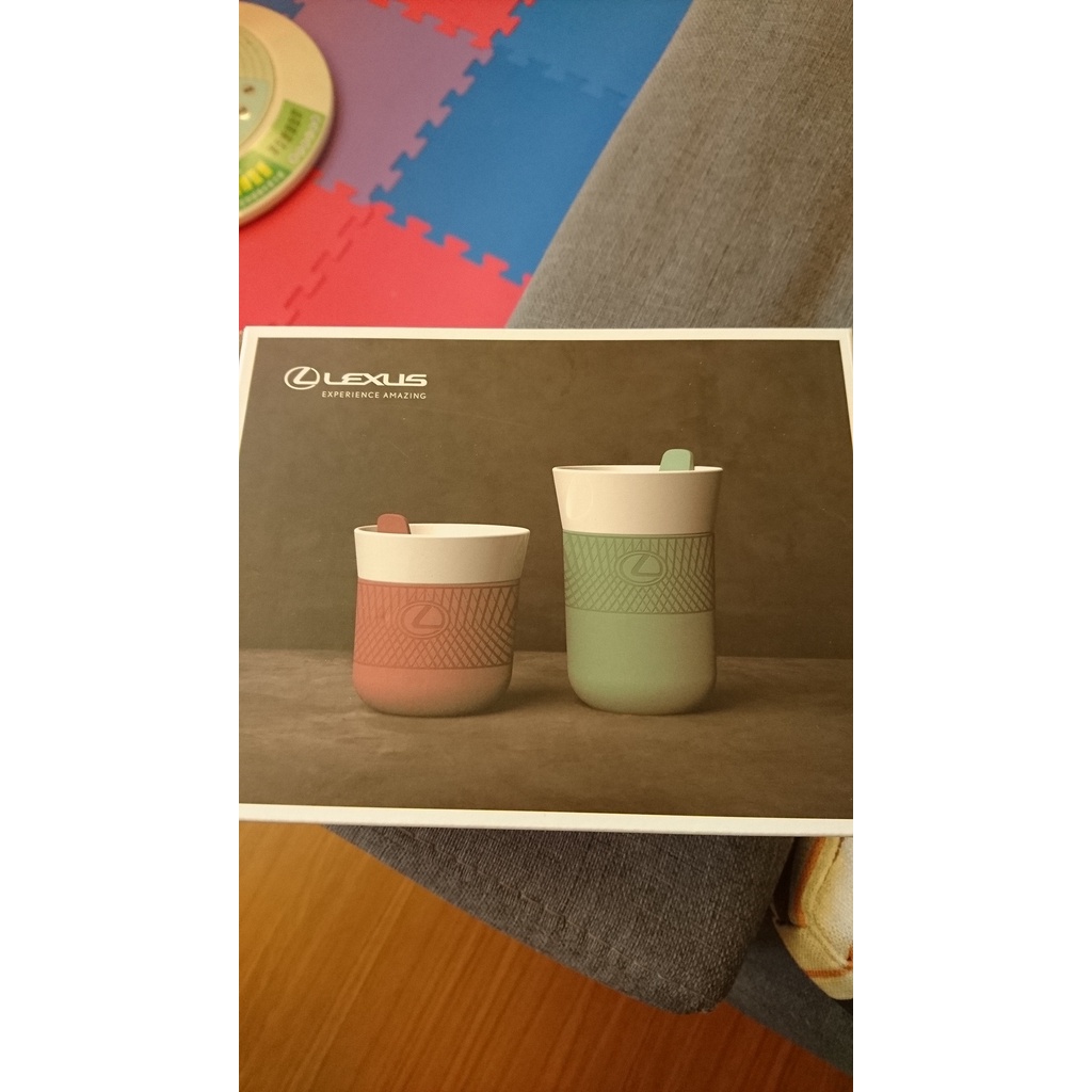 【Lexus精品】Lexus 即飲隨行杯-附蓋（磚窯粉/薄荷綠） | 蝦皮購物