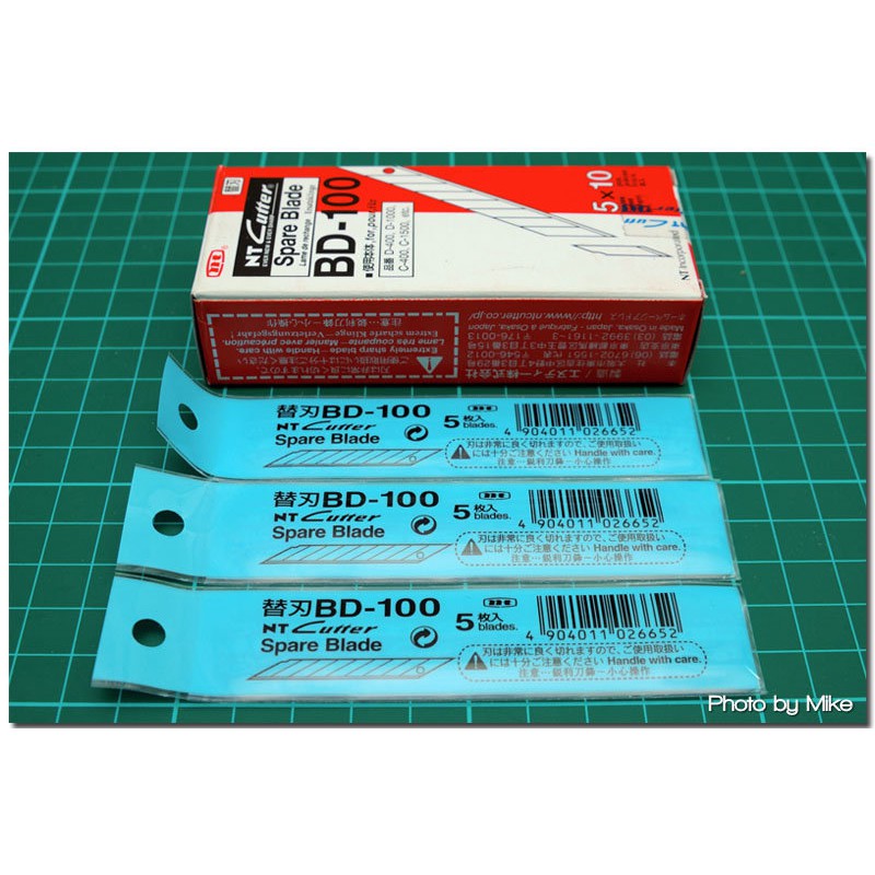 《Hi-Bookstore》NT Cutter BD-100 日本原裝 美工刀替刃 刀片 30度 超銳利 | 蝦皮購物