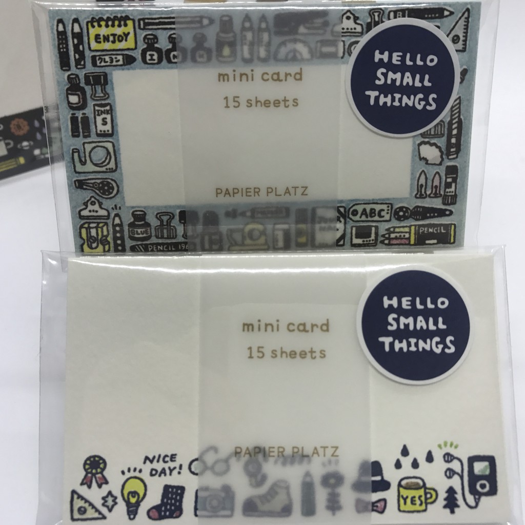 \日本現貨／ Eric Hello Small Things 系列 留言名片小卡 | 蝦皮購物