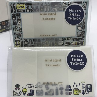 \日本現貨／ Eric Hello Small Things 系列 留言名片小卡 | 蝦皮購物