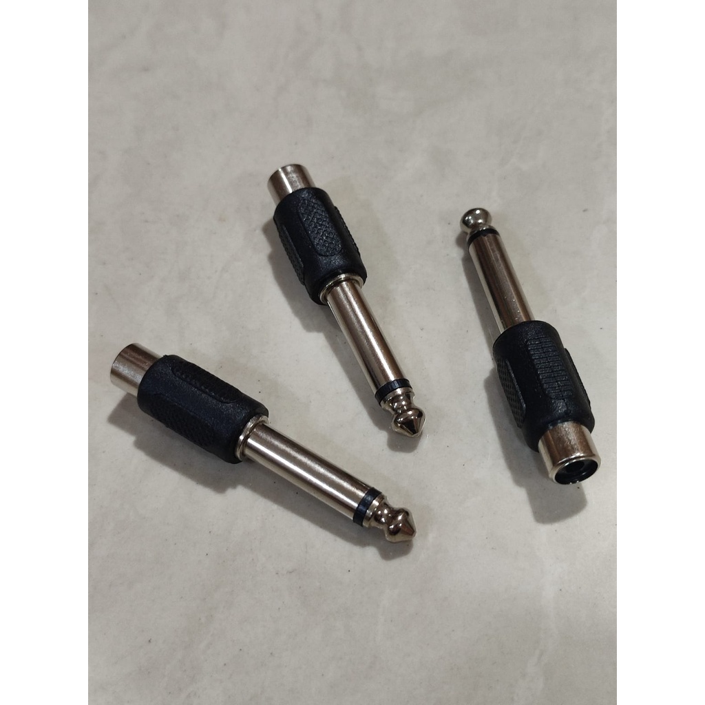 轉換器 RCA 到插孔 Akai Mono 1 母 RCA 插孔 AKAI MONO 6.5mm 塑料 | 蝦皮購物