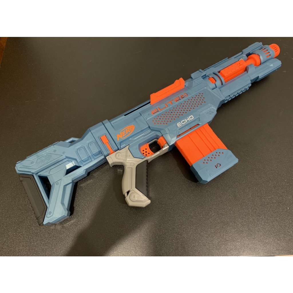 NERF 菁英系列 Elite 2.0 Echo CS-10 Blaster 橘機 | 蝦皮購物