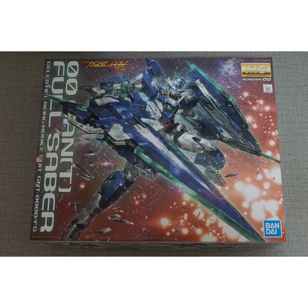 萬代 MG 00 QAN[T] FULL SABER 量子型00鋼彈 全刃式 00Q 鋼彈00 | 蝦皮購物