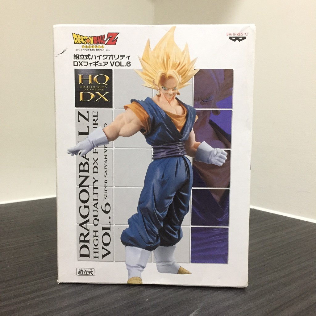 【日本金證景品正版絕版品】七龍珠 比古洛超級賽亞人藍HQDX系列VOL.6七龍珠Z立式公仔VEGETTO耳環合體公仔模型 | 蝦皮購物