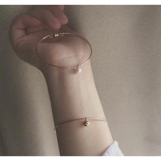 DJ訂製 升級版 手工輕珠寶 美國14KGF包金 金豆/珍珠訂製磁扣手環手鐲手鏈 | 蝦皮購物