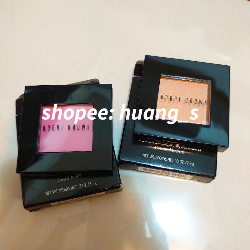 全新 現貨 美國帶回 bobbi brown 打亮 腮紅 眼影 champagne 13 芭比布朗 代購 正版 | 蝦皮購物