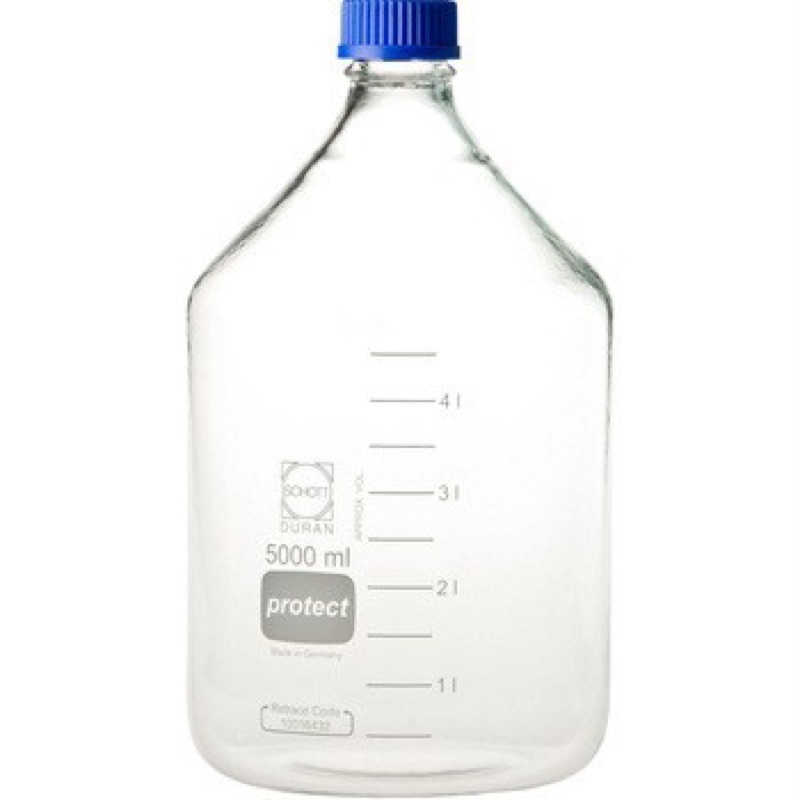 九成新～【DURAN 德國製】GL45 超大容量5000ml玻璃血清瓶 | 蝦皮購物