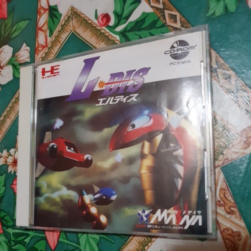 NEC PC-Engine PCE CD日版遊戲- L-DIS エルディス 橫向射擊 | 蝦皮購物