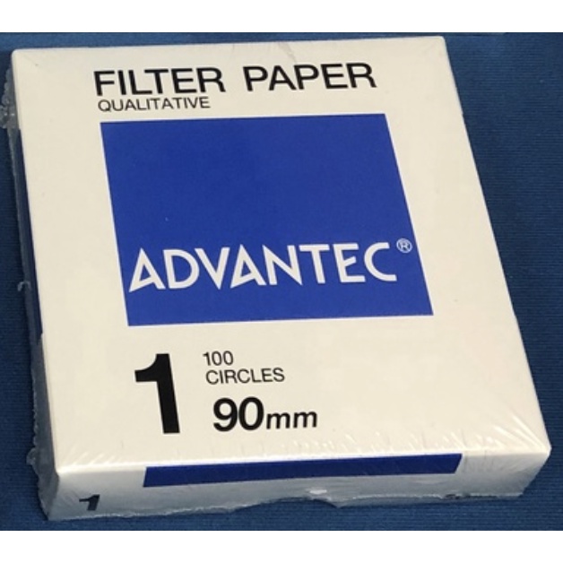 定性濾紙 日本製 ADVANTEC(TOYO)定性濾紙（只有一盒，外封膜已拆，隨便賣，不介意在下單） | 蝦皮購物