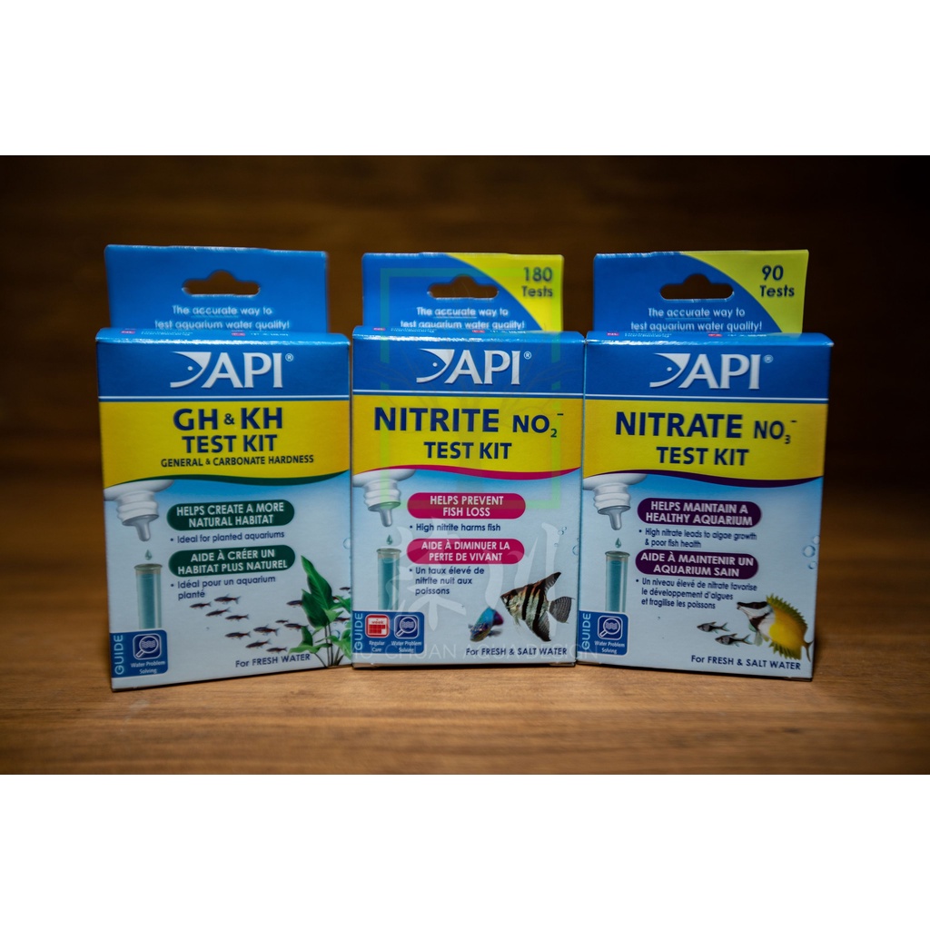 《莯川》API 魚博士【測試劑系列(GH/KH、NO2、NO3)】 硬度測試 水質檢測 魚缸測試劑 軟硬水檢測 | 蝦皮購物