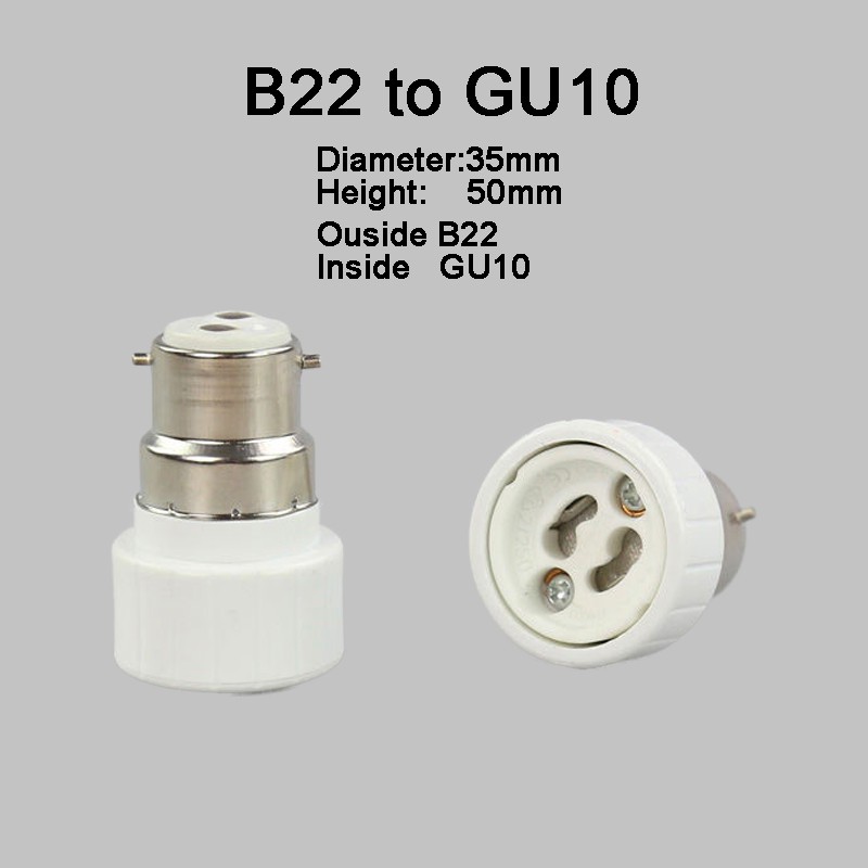 E12 E14 E17 E27 E40 B22 GU5.3 MR16 GU10 G4 G9 G24 燈泡插座轉換適配器 | 蝦皮購物