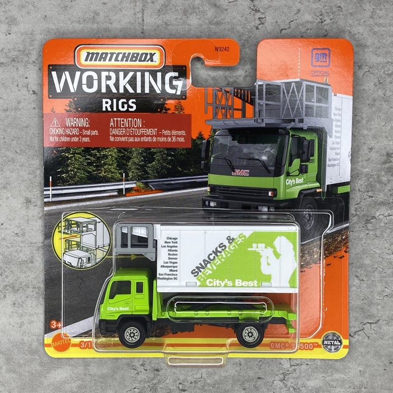 MATCHBOX 火柴盒 WORKING RIGS FREIGHTLINER M2 106 VACUUM SEPTIC | 蝦皮購物