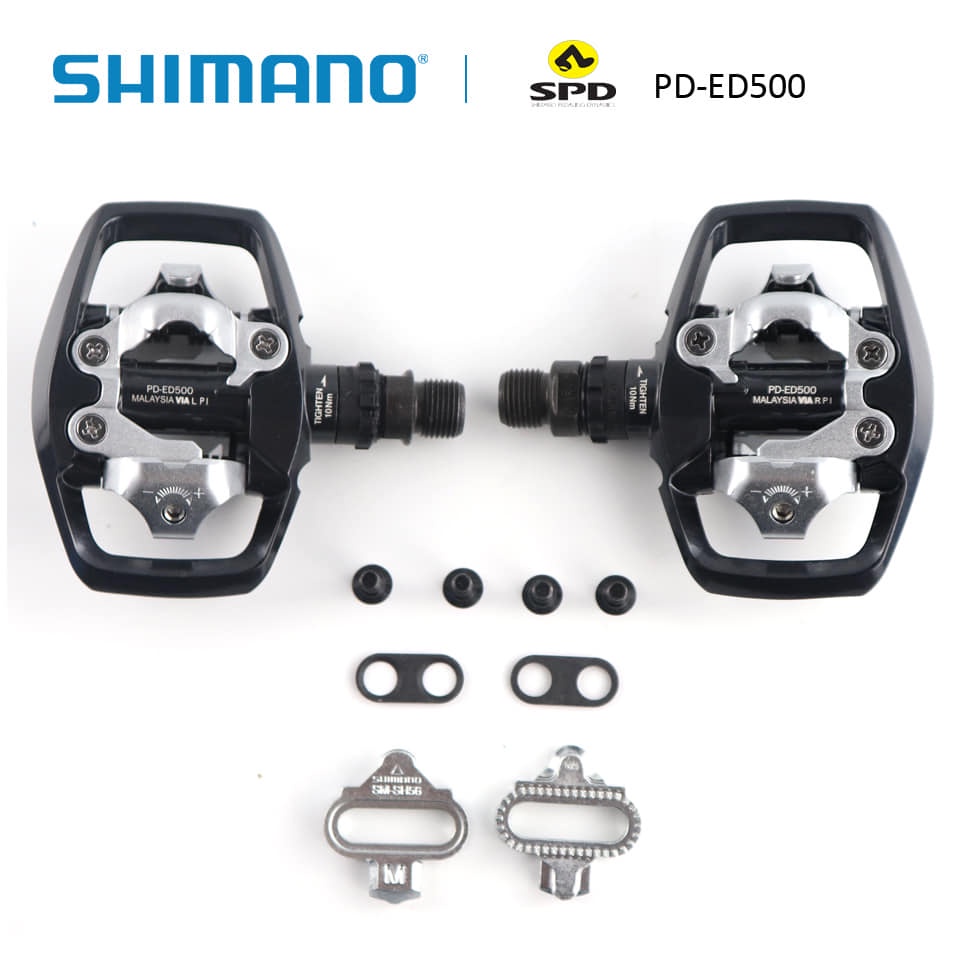單車世界~Shimano PD-ED500 ED500 SPD 現貨可當天出貨附SH56 卡踏 EH500 ES600 | 蝦皮購物