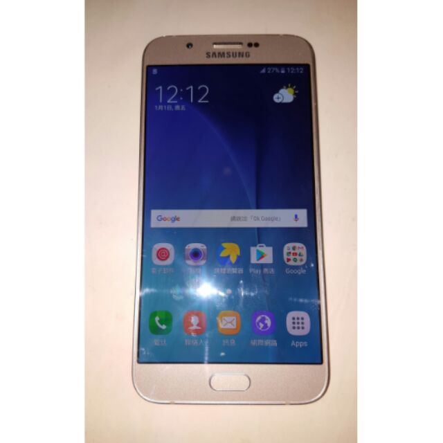 中壢 二手 福利機 SAMSUNG 三星 Galaxy A8 雙卡機 手機 空機 32G容量 4G LTE 指紋辨識 | 蝦皮購物