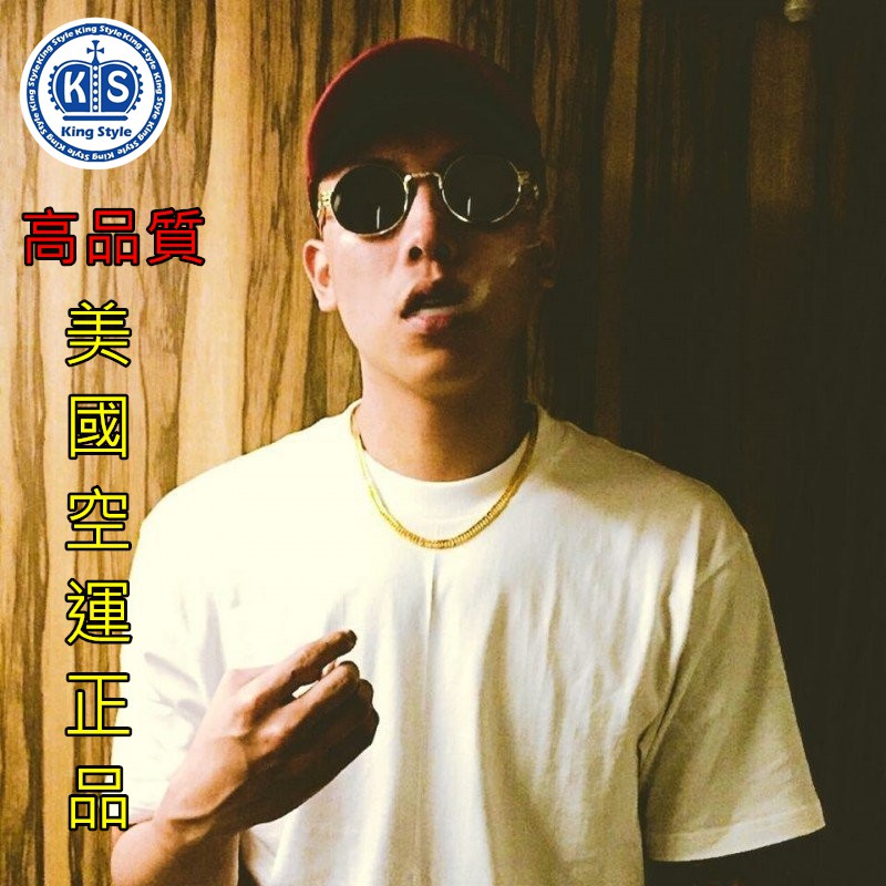 🔥現貨🔥頑童E-SO瘦子 同款 mj116 圓框墨鏡 高品質 抗UV 歐美 金框 墨鏡 復古 嘻哈 hiphop | 蝦皮購物