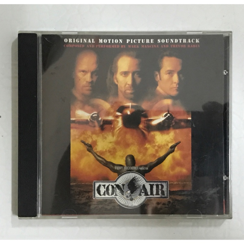 Con air 空中監獄電影原聲大碟 音樂CD 非復刻版 經典收藏 | 蝦皮購物