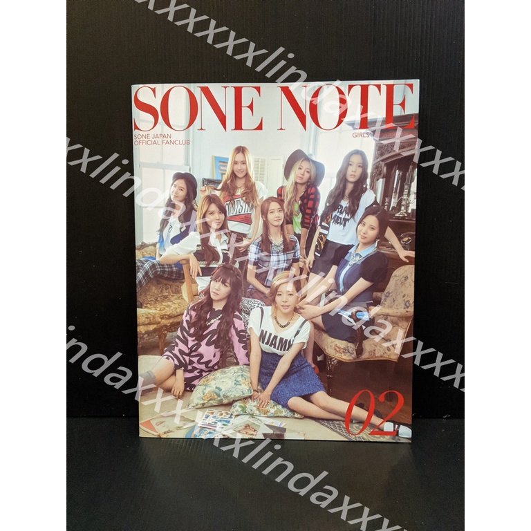 少女時代 日本FAN CLUB SONE JAPAN 會員限定 會報 SONE NOTE | 蝦皮購物