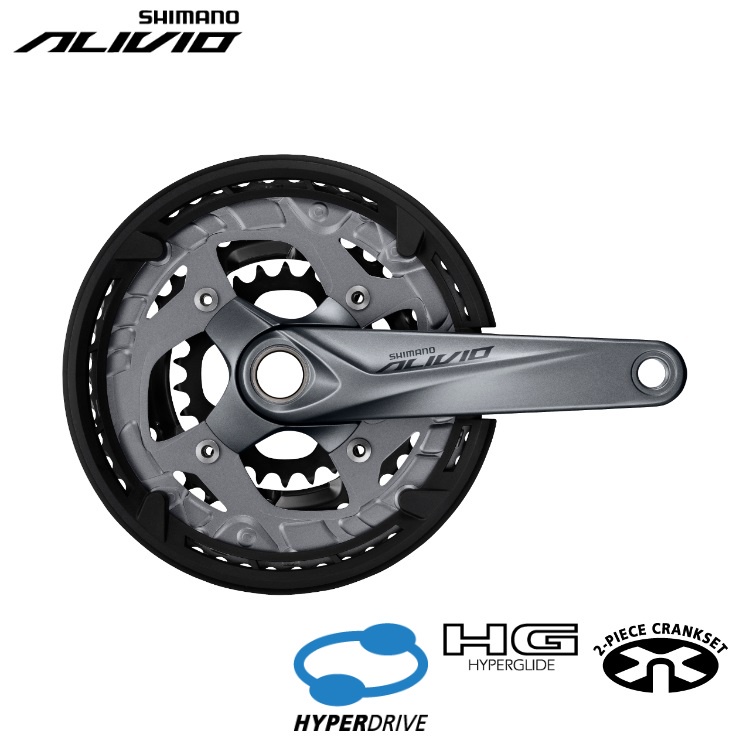 尚玲瓏百貨 現貨 SHIMANO ALIVIO 登山車前齒盤 3x9 速 FC-M4060 170MM | 蝦皮購物