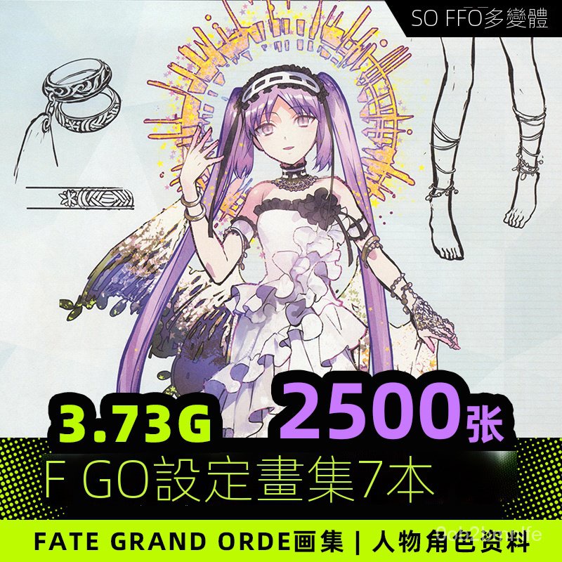 ★高清素材★Fate Grand Orde设定集7本 日式遊戲CG原畫插圖 人物場景設定資料【淘SOFFO】 bU2E | 蝦皮購物