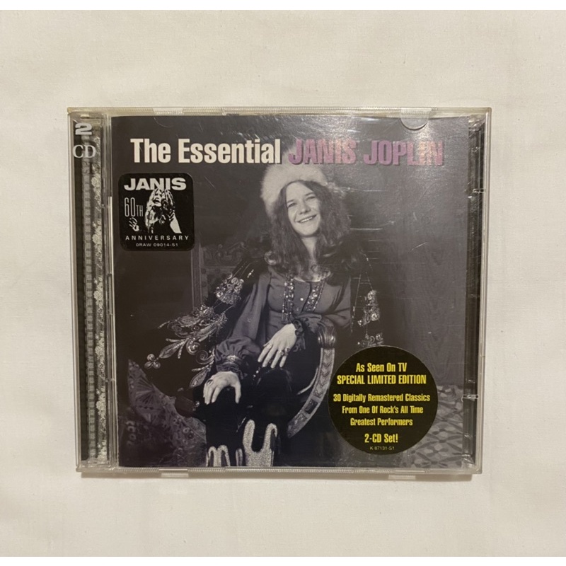 JANIS JOPLIN珍妮絲賈普林-THE ESSENTIAL JANIS JOPLIN西洋音樂 西洋專輯 CD正版 | 蝦皮購物