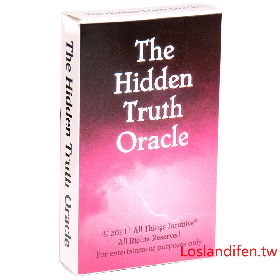 優質 隱藏的真相神諭卡 新款The Hidden Truth Oracle 英文桌游卡牌 | 蝦皮購物