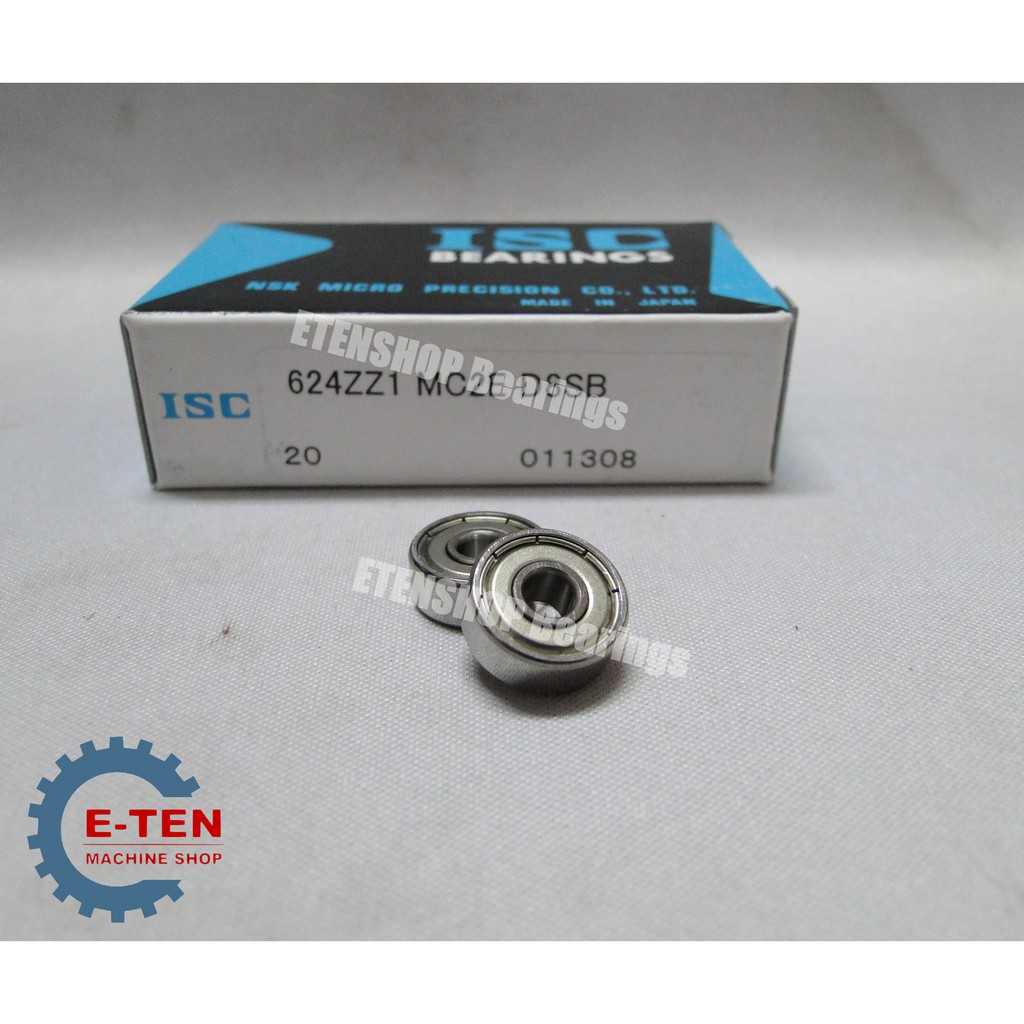 (培林達人/EtenShop)日牌ISC原裝軸承，624ZZ，4*13*5、4X13X5，專業、正品的供應者 | 蝦皮購物