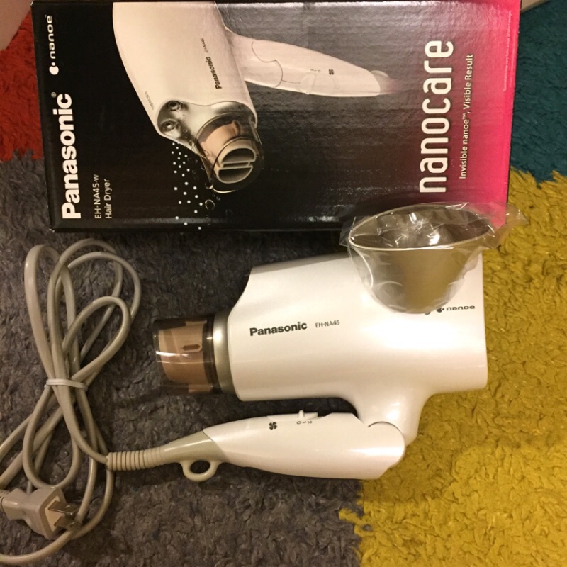 Panasonic 吹風機 奈米水離子 EH-NA45-W NA45 | 蝦皮購物