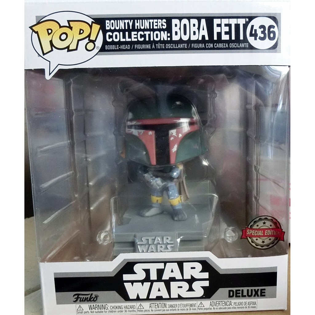 現貨 funko pop 436 星際大戰 波巴費特 賞金獵人 豪華版 STAR WARS | 蝦皮購物