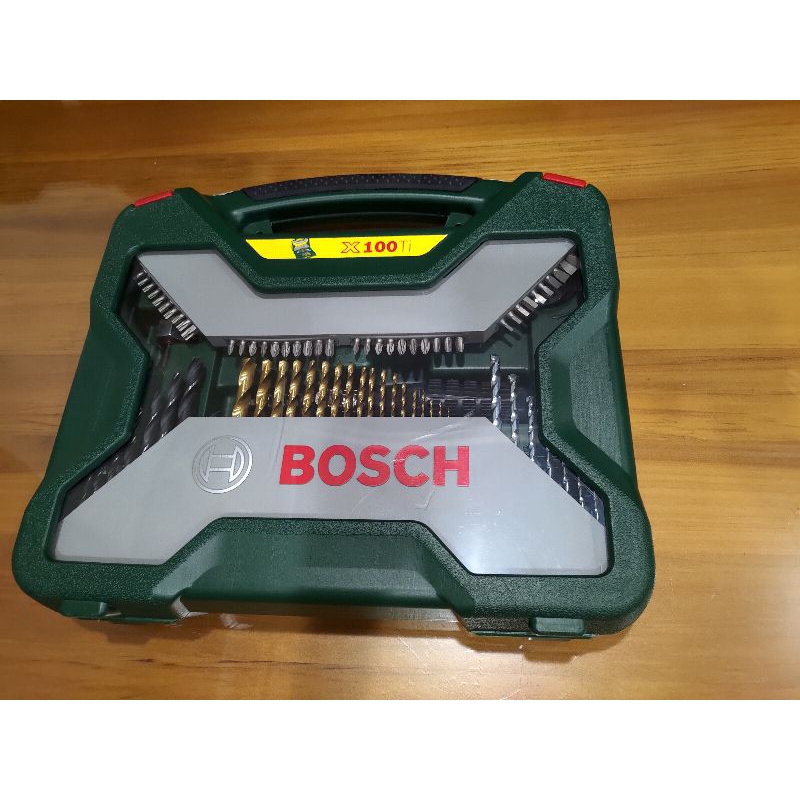BOSCH 博世 X100TI 100件 X-line 鍍鈦 套裝組 鑽尾 鑽頭 木 鐵 水泥 起子 | 蝦皮購物