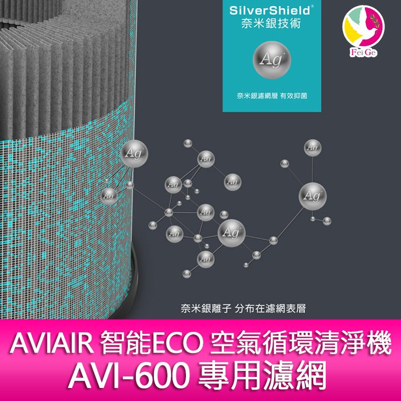 AVIAIR 智能ECO空氣循環清淨機 AVI-600專用濾網 | 蝦皮購物