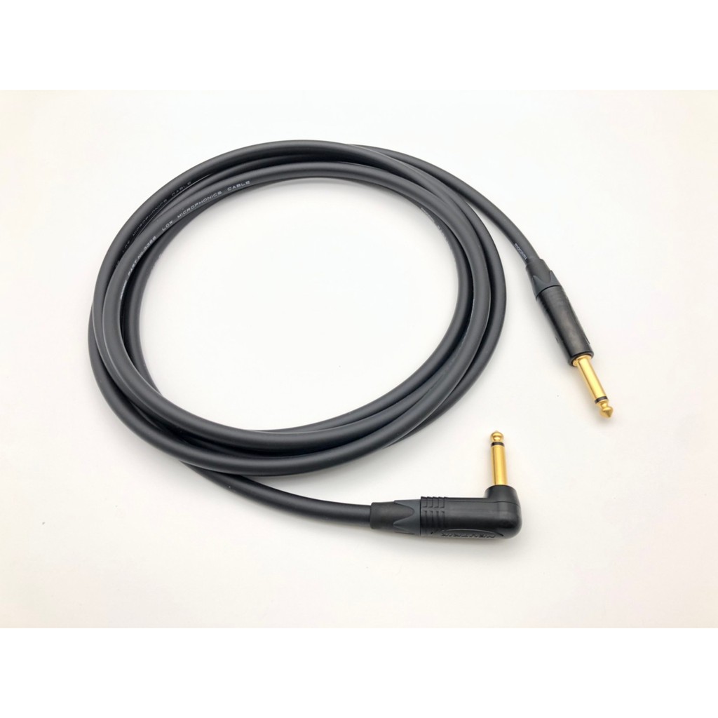 Mogami 2524 2549 3368 Neutrik 鍍金 雙直頭 一直一L 電吉他 貝司 導線 | 蝦皮購物