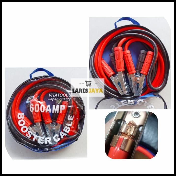 跨接電纜電池升壓器電纜 600A Vitatools | 蝦皮購物