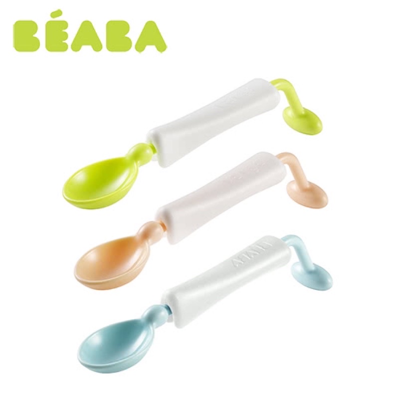 BEABA - 360度旋轉二階段訓練湯匙/隨機出貨不挑色 | 蝦皮購物