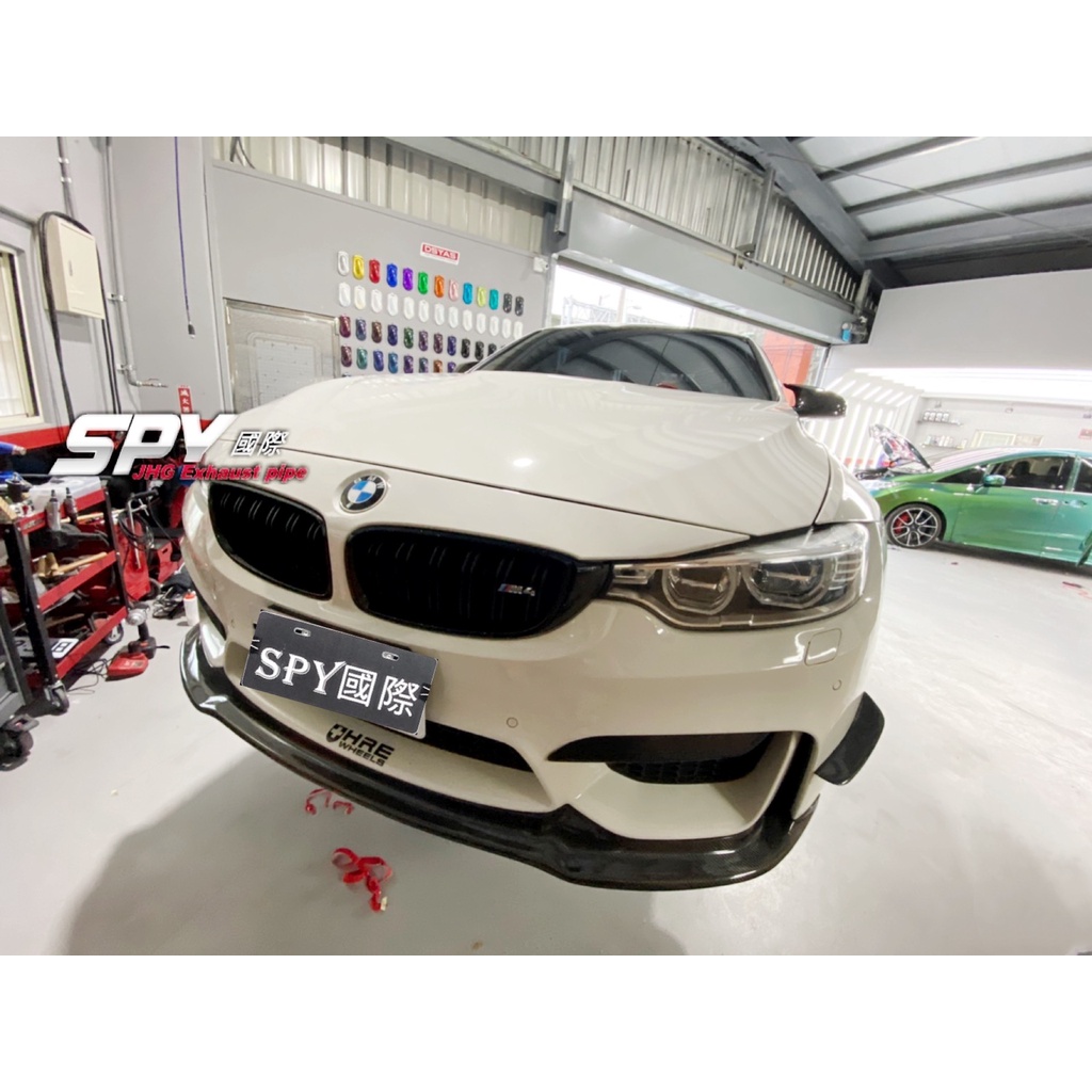 【SPY MOTOR】BMW F80 F82 F83 M3 M4 專用 碳纖維前下巴 V款 | 蝦皮購物
