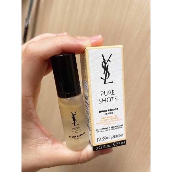 YSL 聖羅蘭 極效活萃夜光仙人掌超級精華 7ml | 蝦皮購物