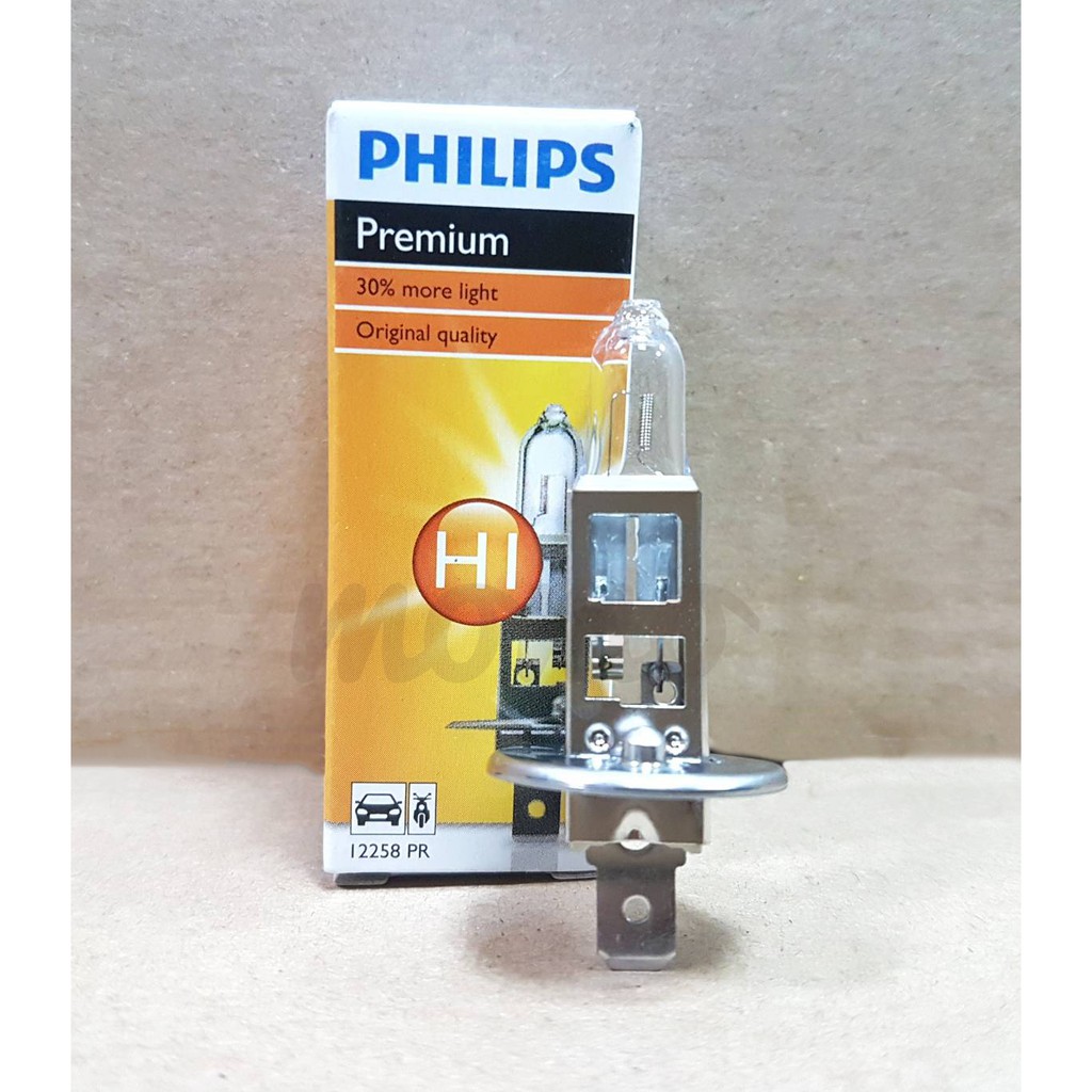 飛利浦 PHILIPS 公司貨 H1 12V 55W 12258 石英燈泡 大燈 車燈 | 蝦皮購物