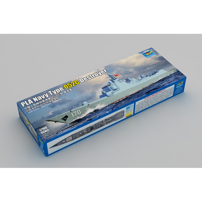 現貨 1/700 TRUMPETER 中國海軍 052C型 導彈驅逐艦 06730 | 蝦皮購物