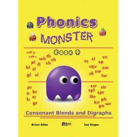 Phonics Monster 4 Consonant Blends and Digraphs (w/Ans) | 蝦皮購物