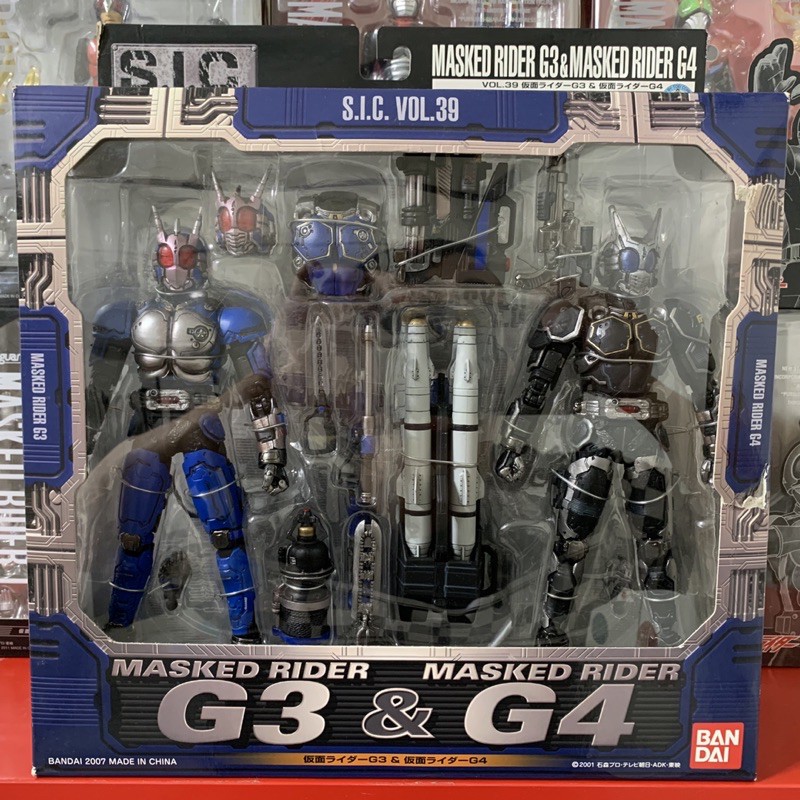 S.I.C 39號 假面騎士 G3 & G4 (可換裝G3X) | 蝦皮購物