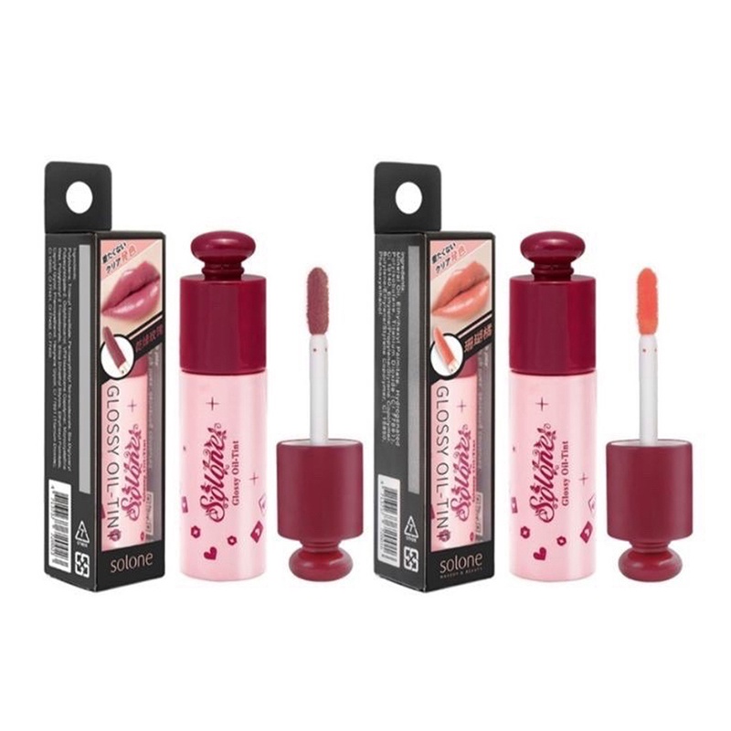 solone 琉光潤澤粉漾唇彩 01 珊瑚橘 / 02 乾燥玫瑰 【單筆訂單滿$99元才出貨】 | 蝦皮購物