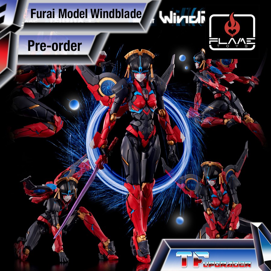 TRANSFORMERS Flame Toys 變形金剛 Furai 模型 Windblade 模型套件 | 蝦皮購物