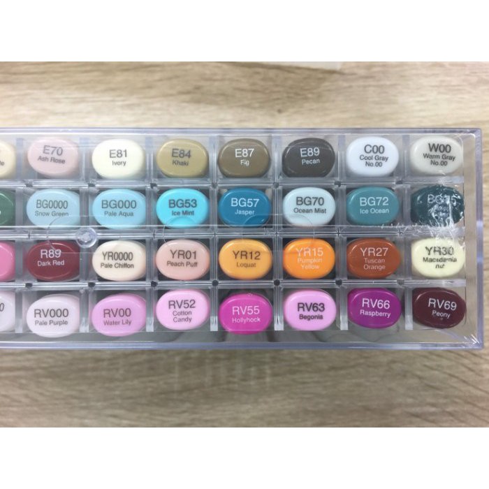 藝城美術 免運費 日本 COPIC Sketch 72E 第二代麥克筆 橢圓桿 酒精麥克筆 | 蝦皮購物