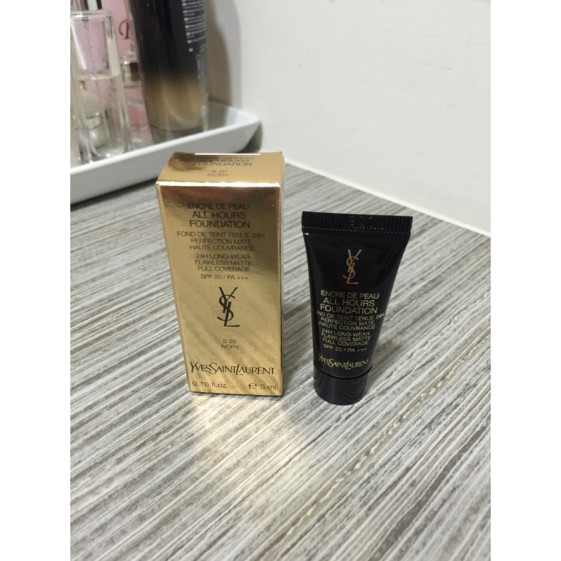 全新 ysl 恆久完美無瑕粉底 B20 5ml | 蝦皮購物