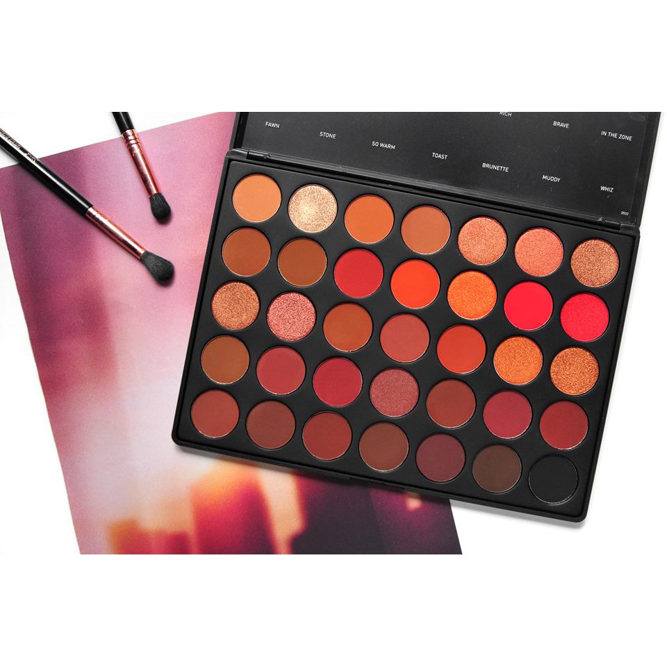 Morphe 眼影盤 -35o2 秒自然眼影盤 | 蝦皮購物