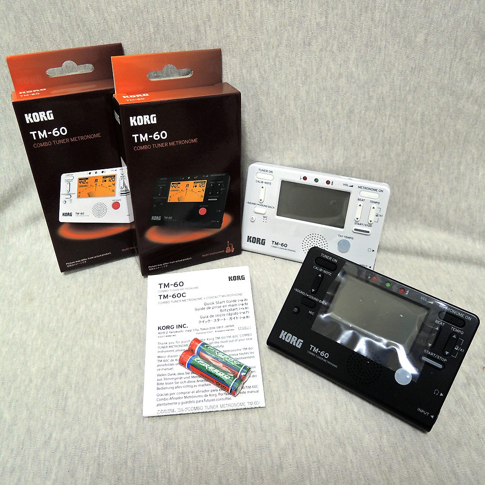 KORG TM-60 二合一 調音器 節拍器｜TM-50升級版｜TM60｜樂器｜[MKCs] | 蝦皮購物