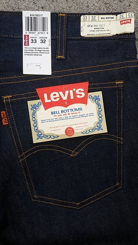 西方不敗全新美國製Levi's LVC 646 1970年 643M廠 經典喇叭牛仔褲 原色 Levis 大E W33 | 蝦皮購物