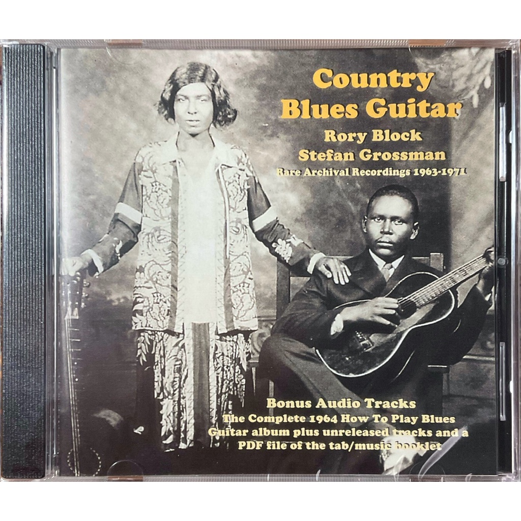 指彈Stefan Grossman&Rory Block Country Blues Guitar附PDF譜美版全新未拆 | 蝦皮購物