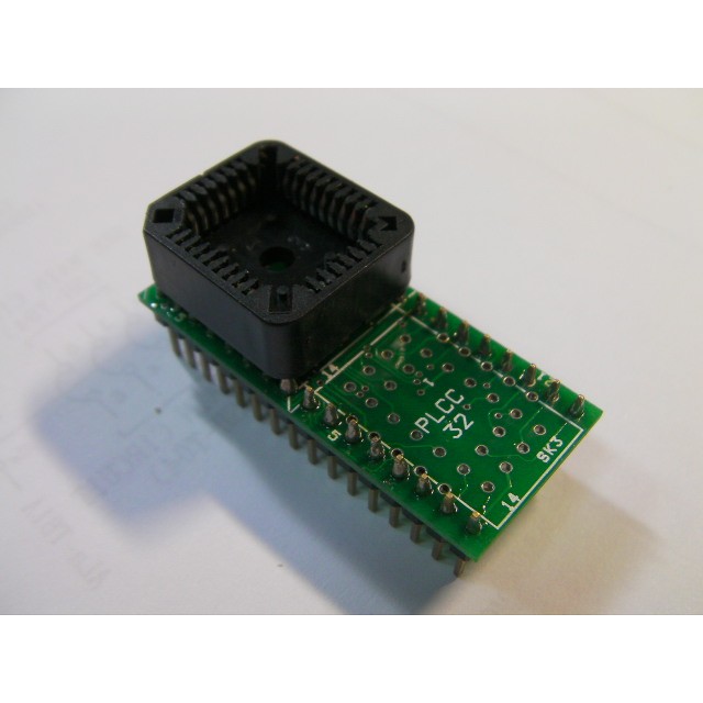 PLCC32 轉 DIP32 轉接板 轉接座 BIOS FLASH ROM 燒錄座 測試座 | 蝦皮購物